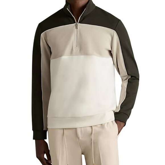 Reiss | Shirts | Reiss Mens Katoon 4 Zip Multicolor Shirt Large New ...